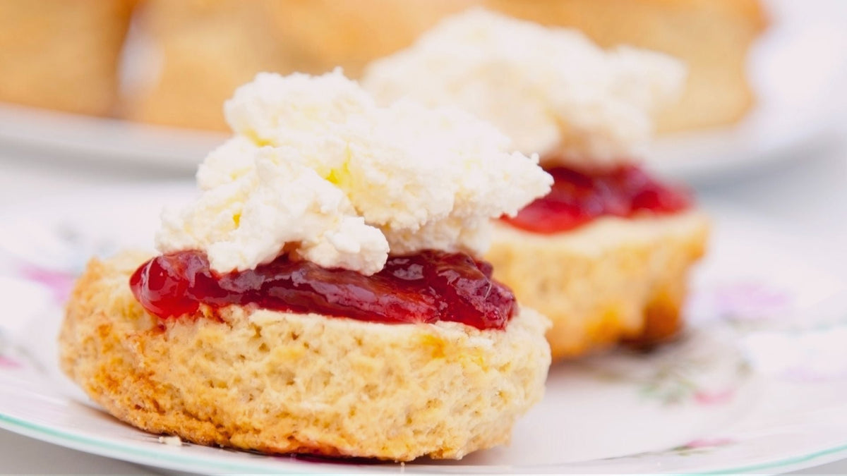 Scones with Thursday Cottage Strawberry Jam